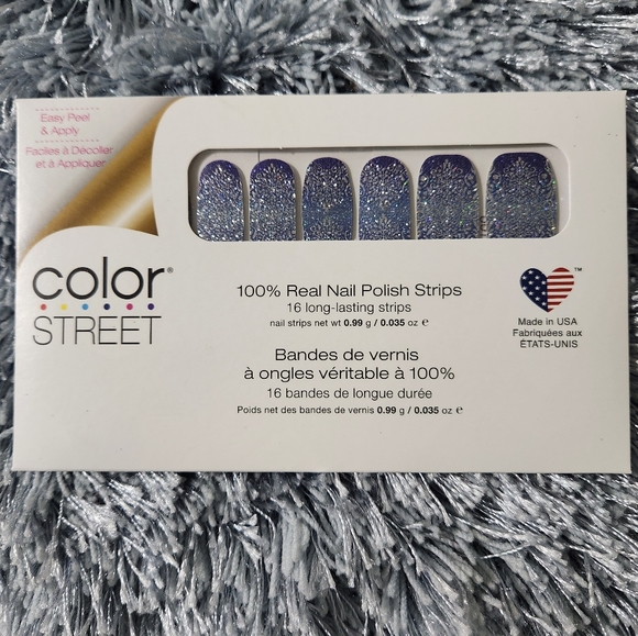 Color Street | Makeup | Color Street Blue Snowflake Glitter Design Ice ...